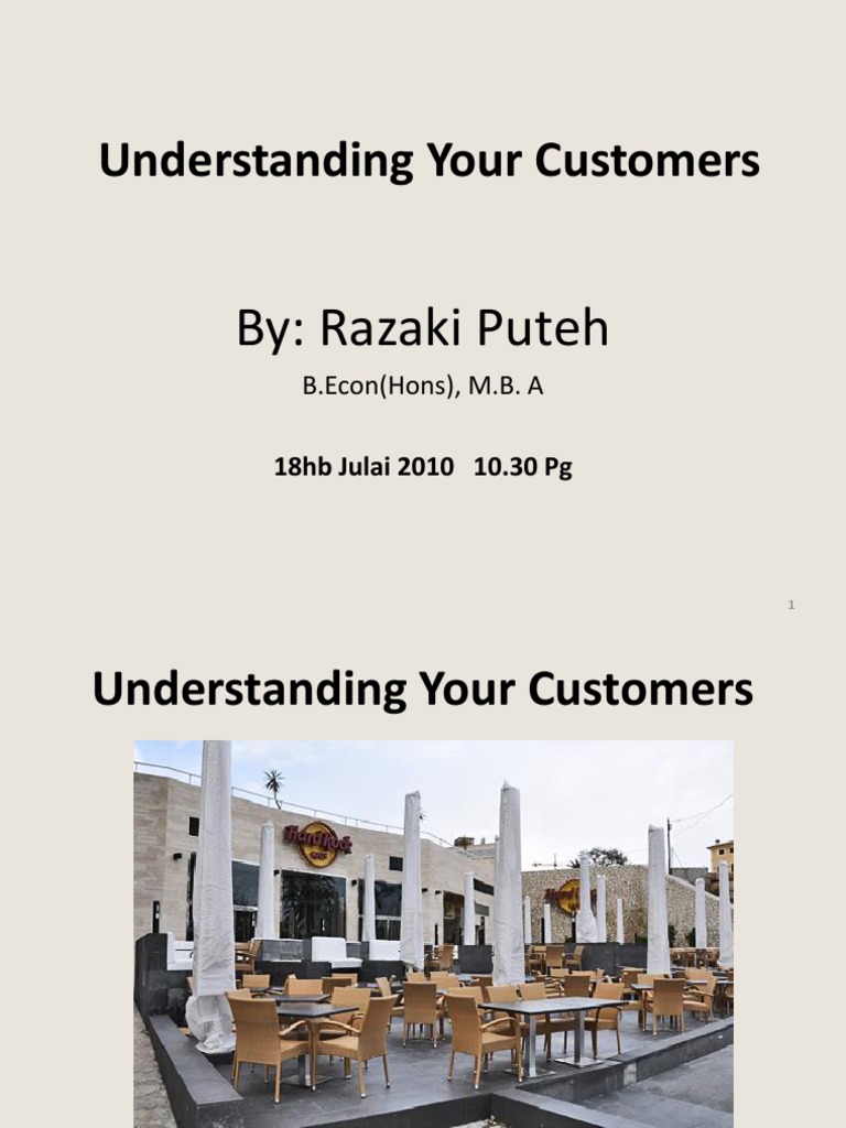 Customer Understanding and Retention Strategies | PDF | Marketing ...