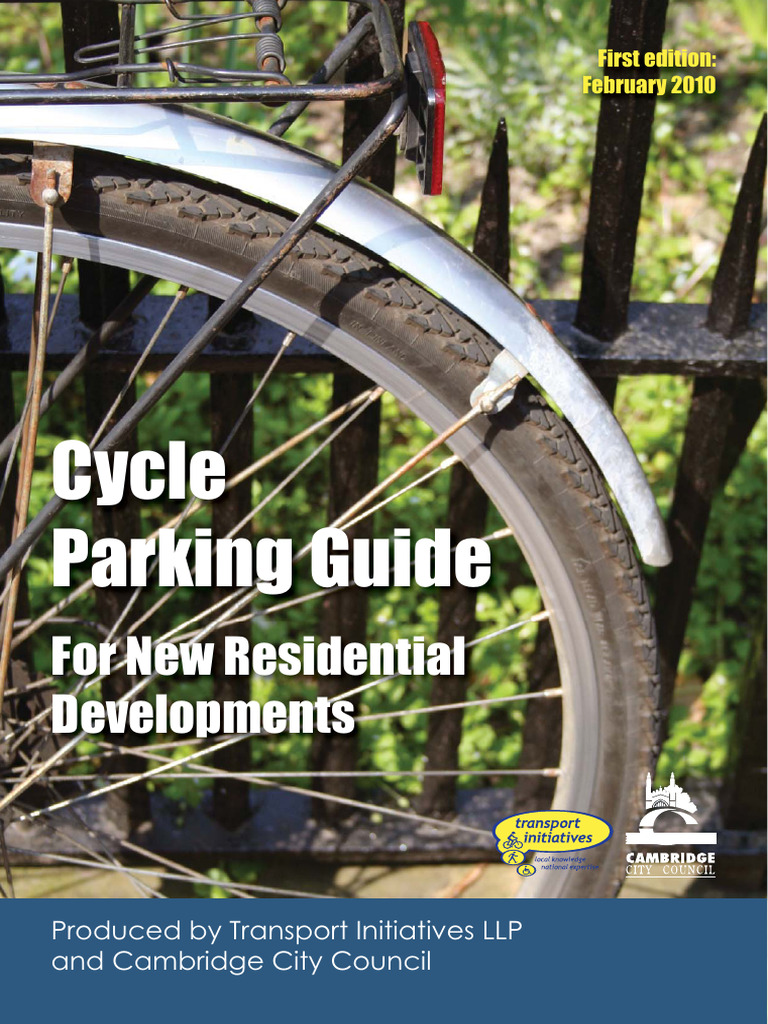 Cycle Parking Guide For New Residential Developments | PDF | Garage ...