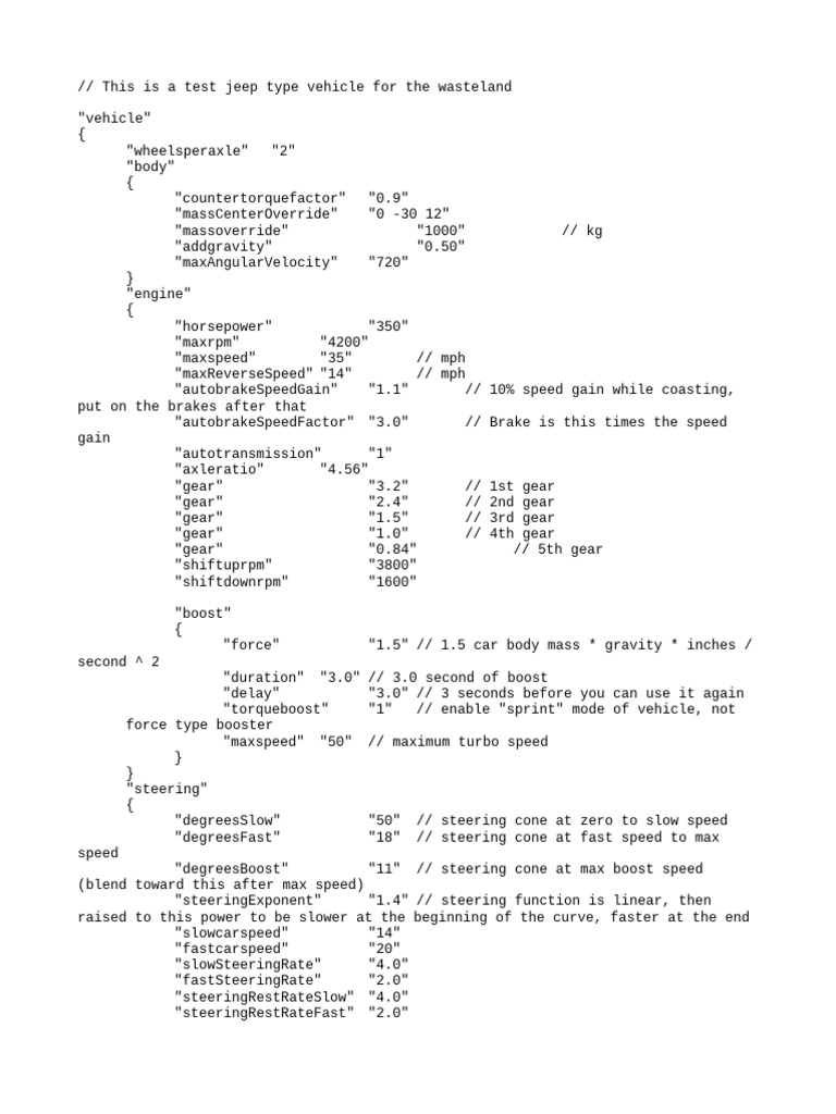 Jeep Test | PDF | Car | Transport