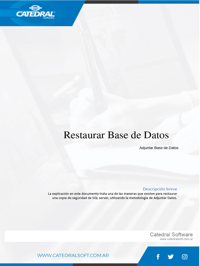 Catedral Soft PS-I-BD - Adjuntar - Base - de - Datos | PDF | Archivo de ...