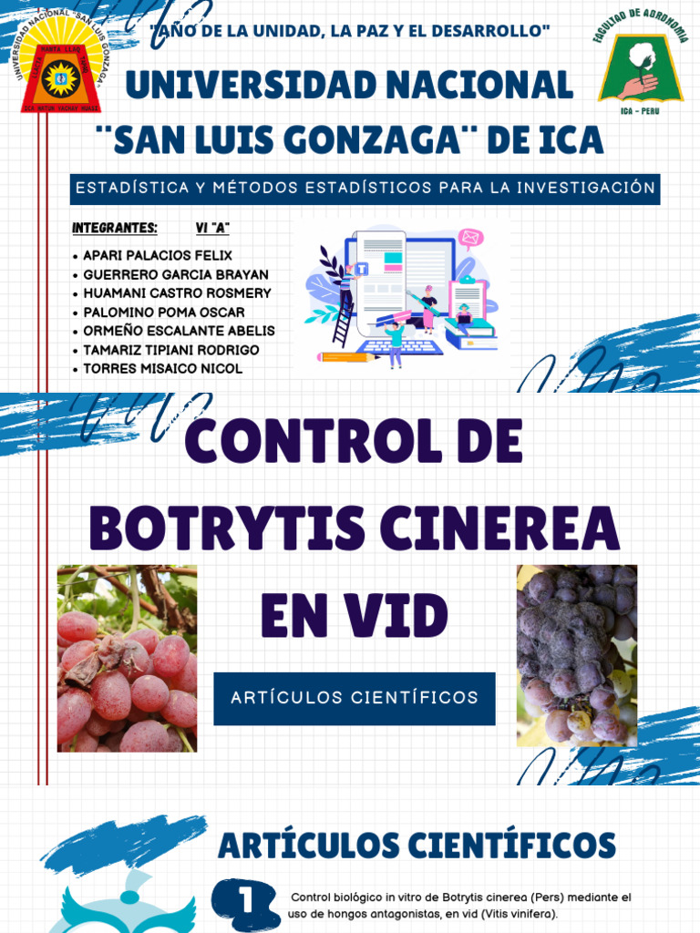 Botrytis Cinerea - Va | PDF | Análisis de variación | Vitis