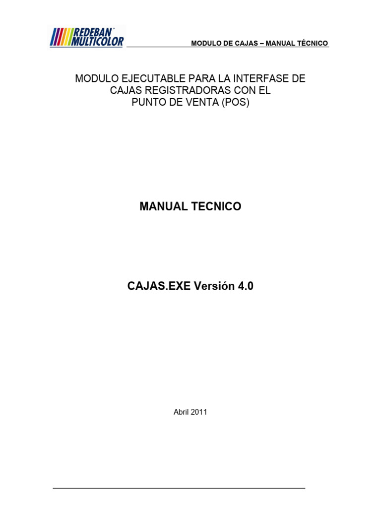 Manual T+®cnico Fase II Cajas - Exe | PDF | Tarjeta de débito | Tarjeta de crédito