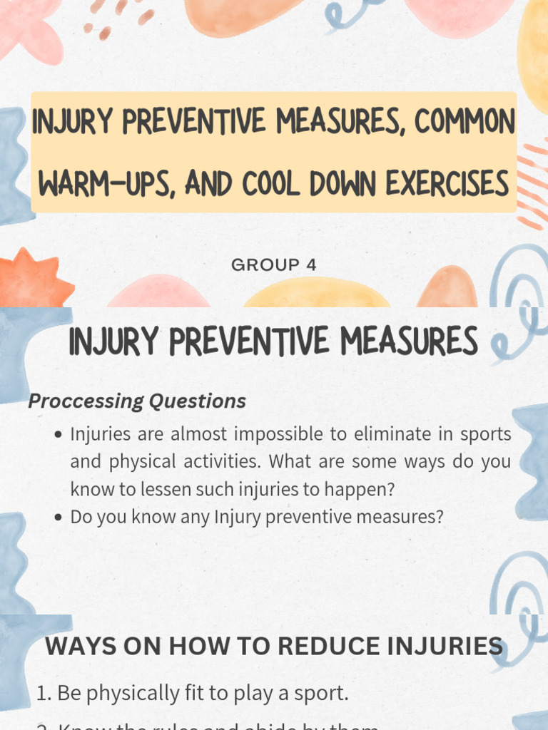 PEH 1: Warm-Up and Cool Down Exercises | PDF | Running | Skeletal Muscle
