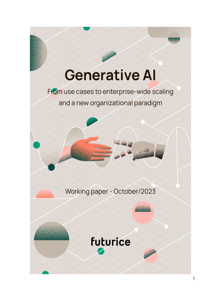 Generative AI From Use Cases To Organizational Paradigm v1.1 | PDF | Artificial Intelligence ...