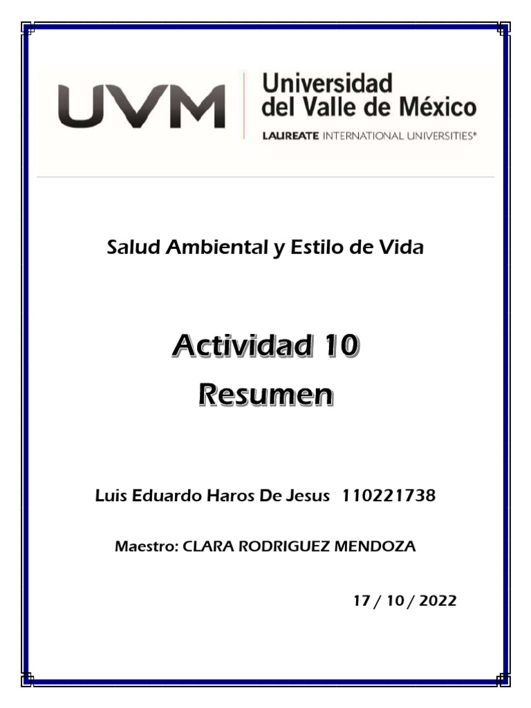 A10 Lehj | PDF | Estrés (biología) | Adultos