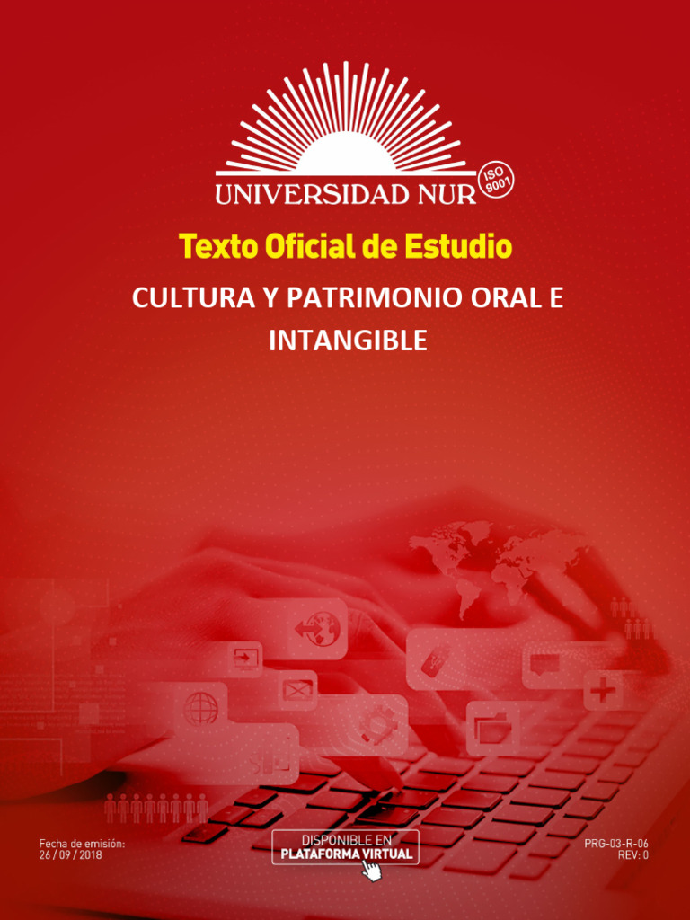 Texto de Cultura y Patrimonio Oral e Intangible | PDF | Patrimonio de la Humanidad | Patrimonio ...