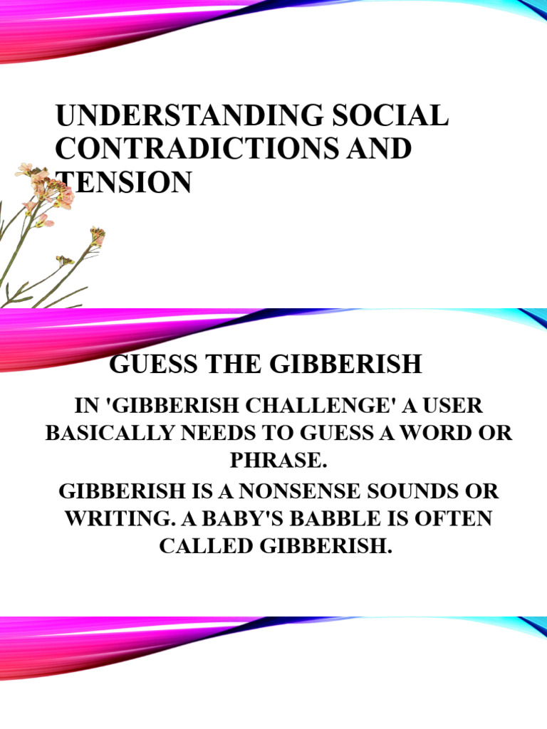 Social Contradictions and Tensions 1 | PDF | Ethnicity | Violence