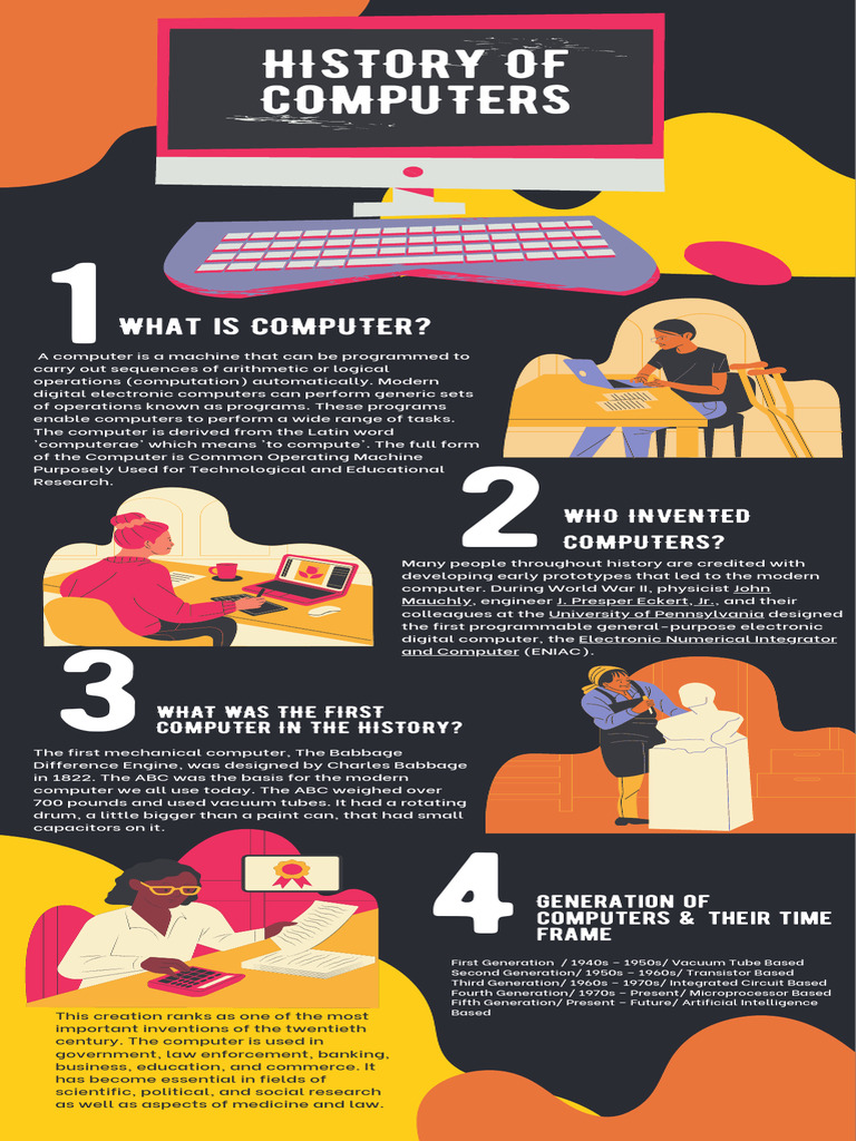 History of Computers | PDF | Central Processing Unit | Computer Data Storage