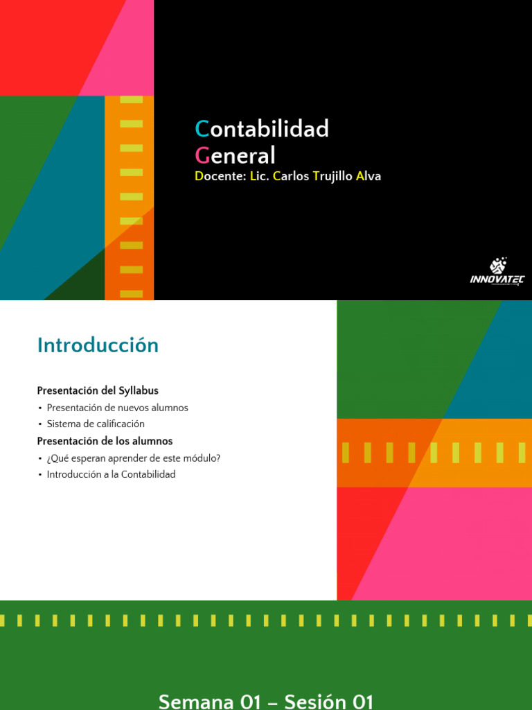 SEMANA 1 - SESION 1 - Contabilidad General | PDF | Contabilidad | Business
