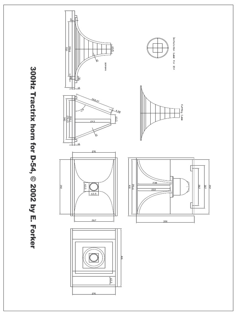 300hz d54 Horn | PDF
