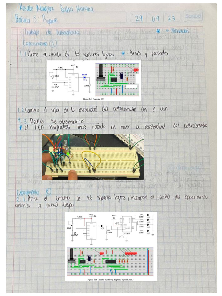 Practica 3 Reporte E.DIGITAL RMEM | PDF