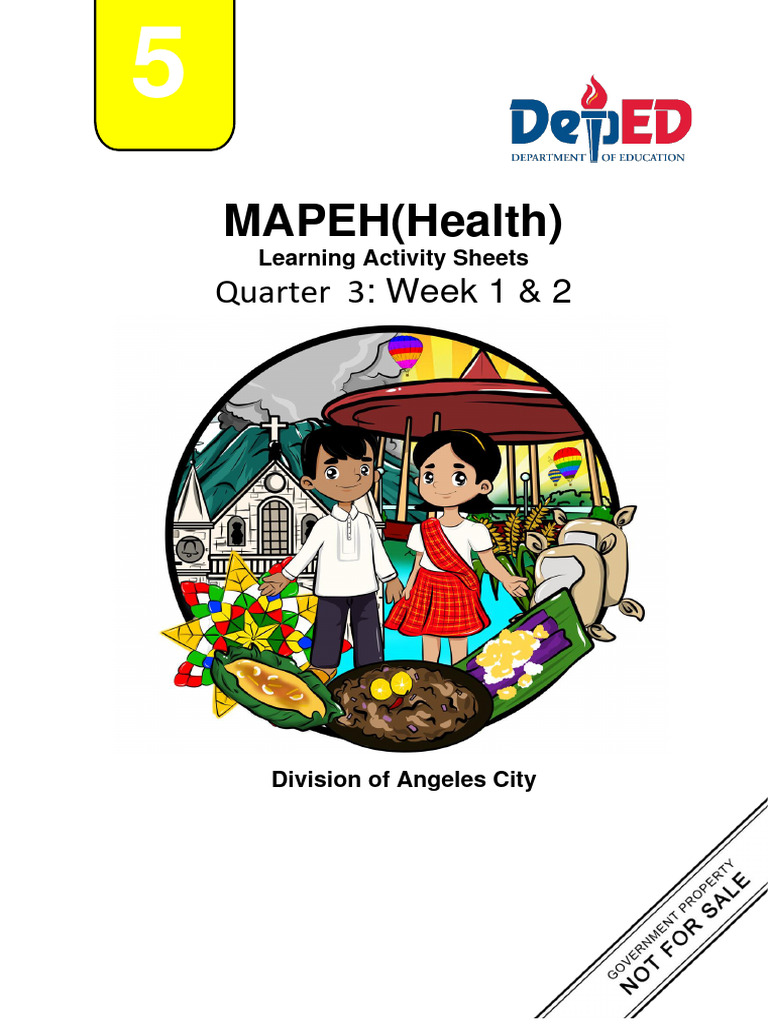 MAPEH Health Grade 5 Week 1 - 2 | PDF