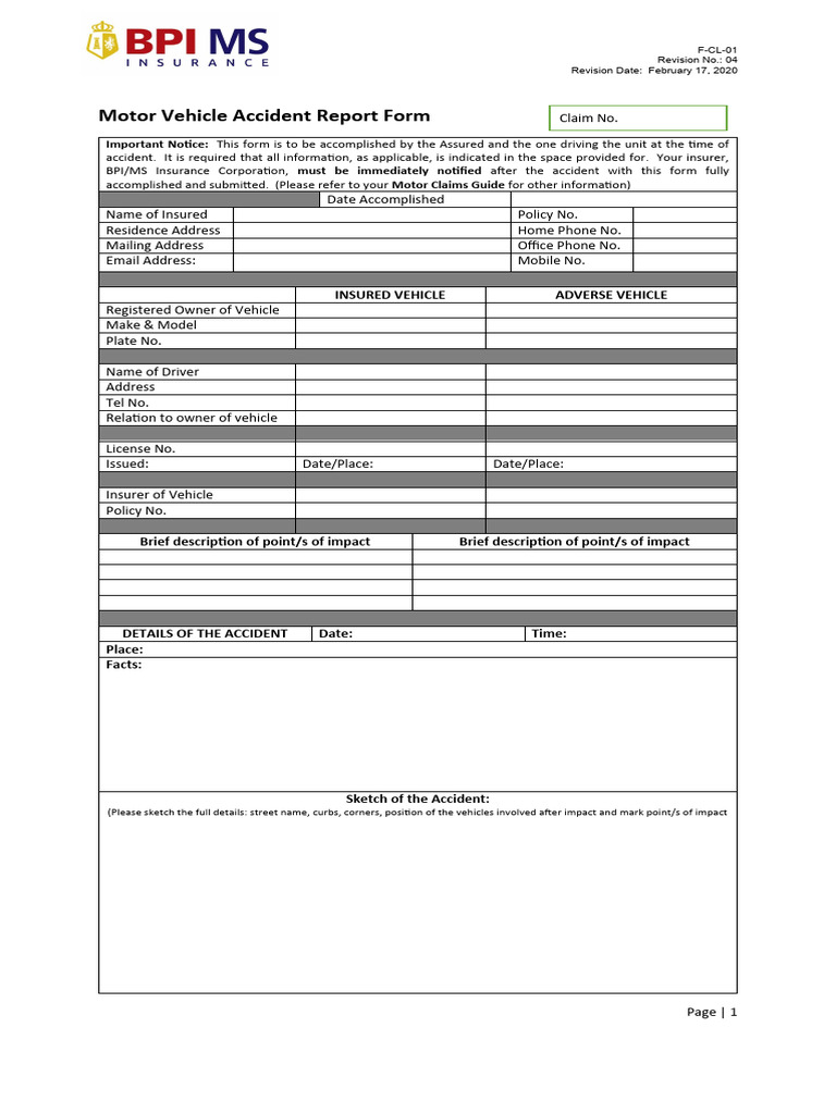 BPI MS Insurance | PDF | Insurance | Vehicles