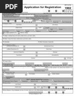 Main Bir Form 1904 Application for Registration Philippines | PDF ...