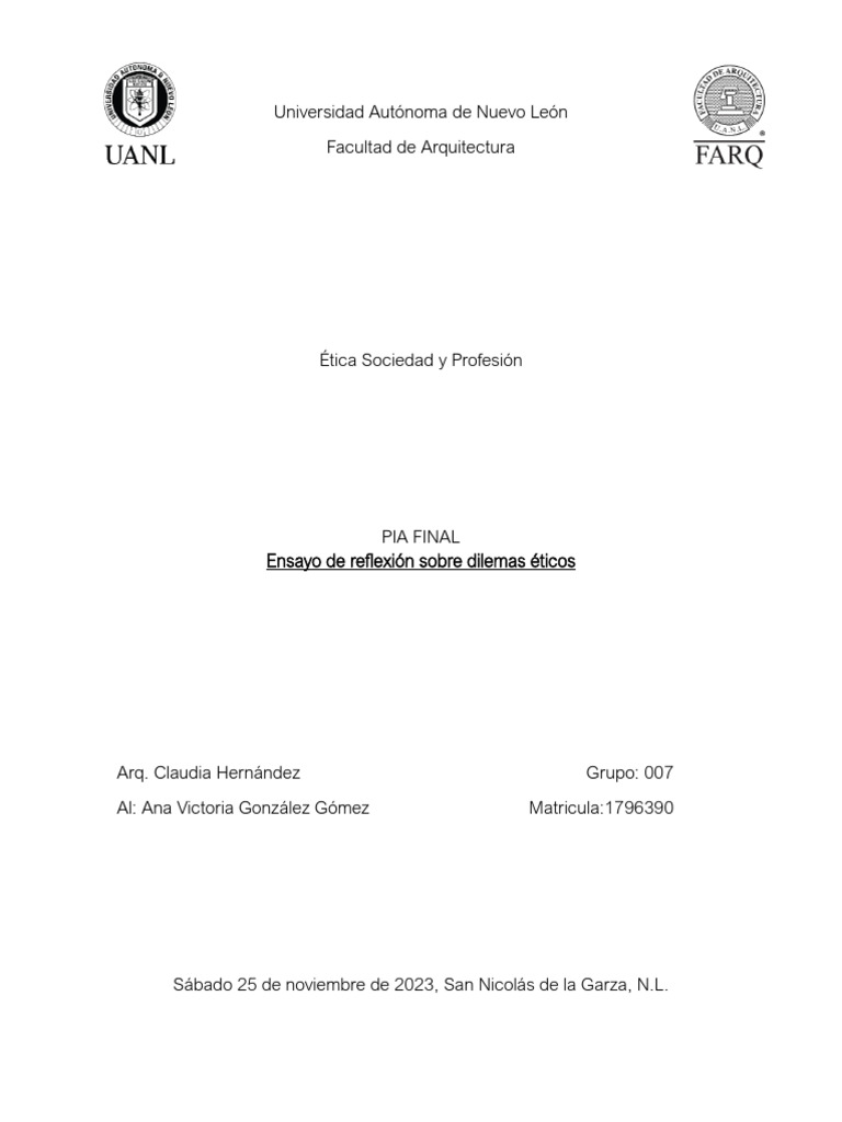 PIA Final | PDF