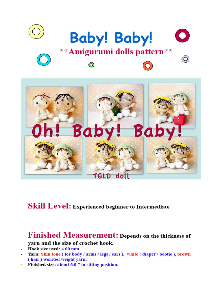 Baby | PDF | Crochet | Yarn