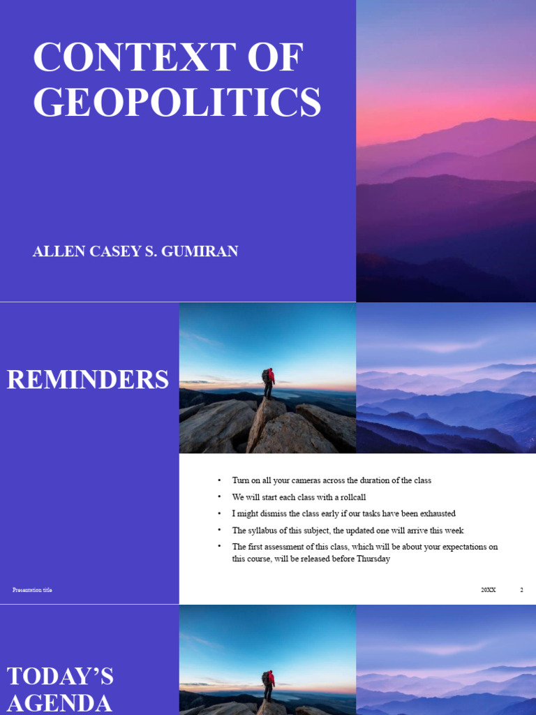 Context of Geopolitics | PDF | Trade | United Kingdom
