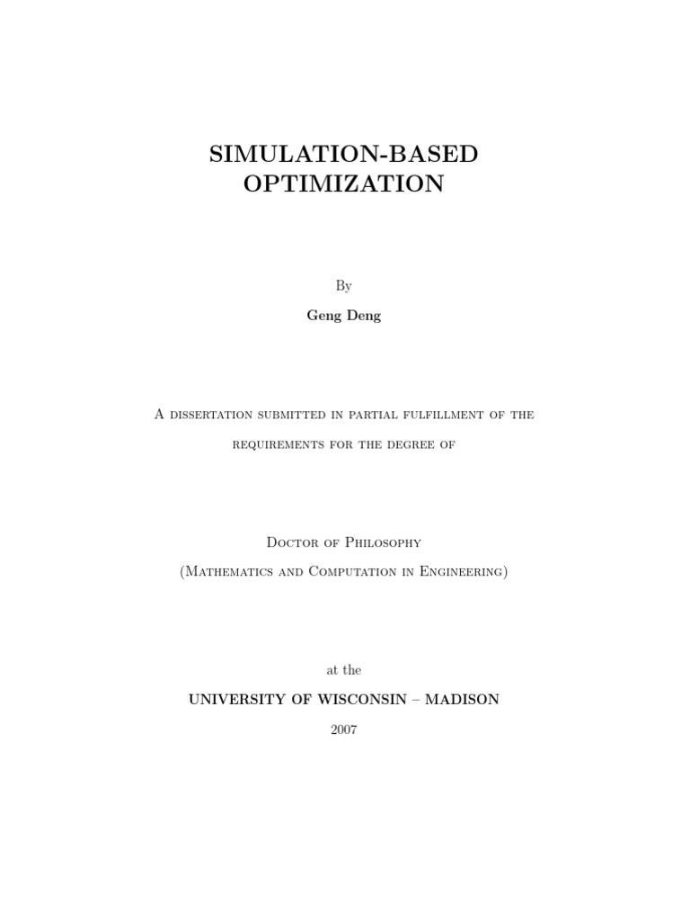 Geng Deng | PDF | Mathematical Optimization | Bayesian Inference