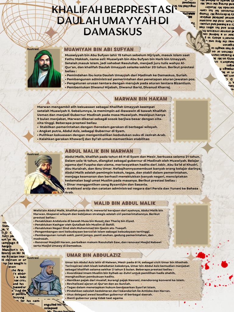 Khalifah Berprestasi Daulah Umayyah Di Damaskus | PDF