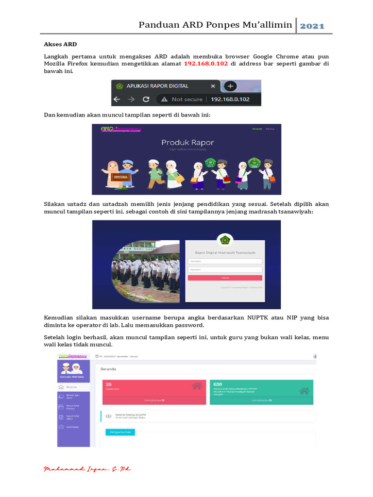 Tutorial Pengisian ARD | PDF