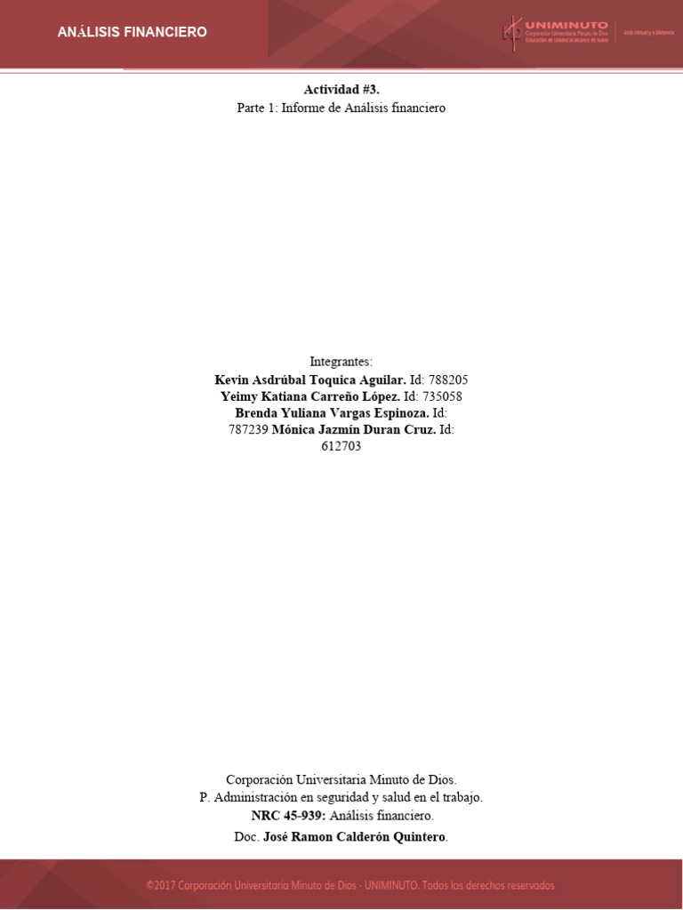 Informe Completo | PDF