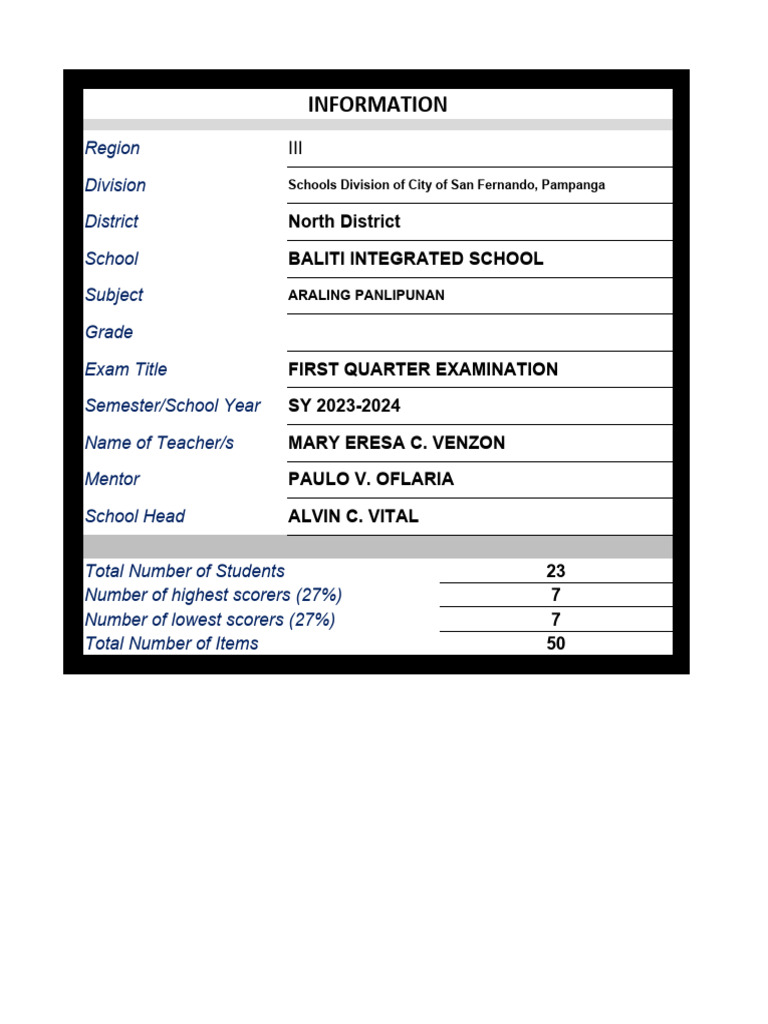 1ST Qe MPS | Download Free PDF | Cognition