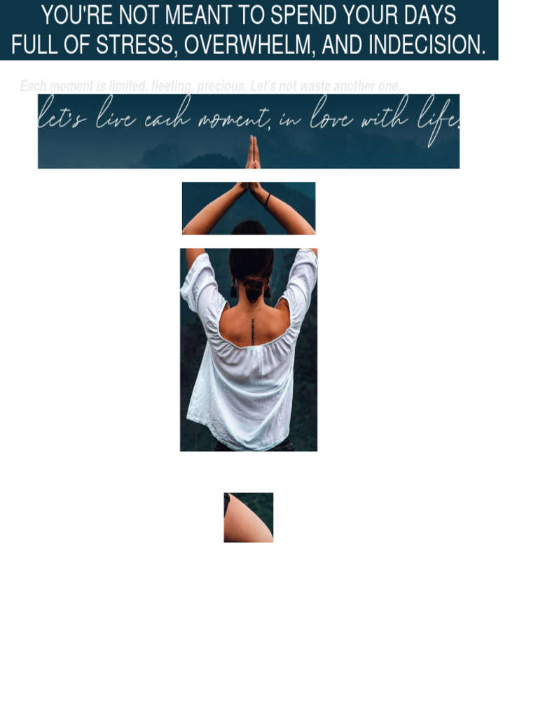 The 3 Pillars of Fearless Living | PDF | Procrastination | Professional ...