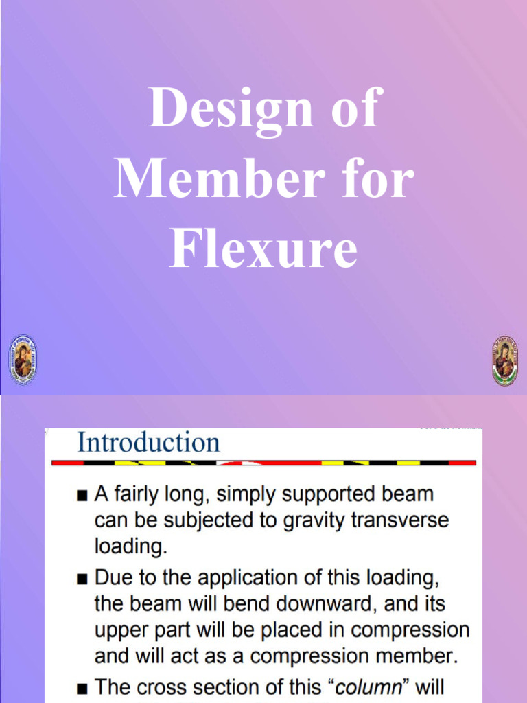 Design of Member For Flexure | Download Free PDF | Buckling | Bending