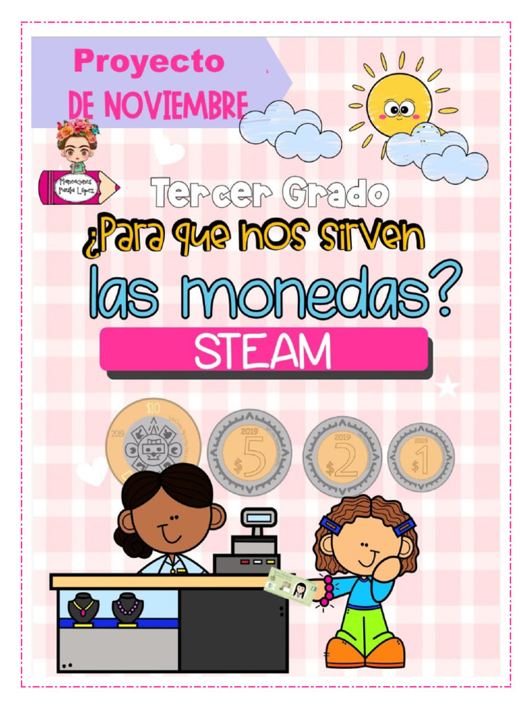 Uso de Monedas en Preescolar: Proyecto STEAM | PDF | Educación de la ...