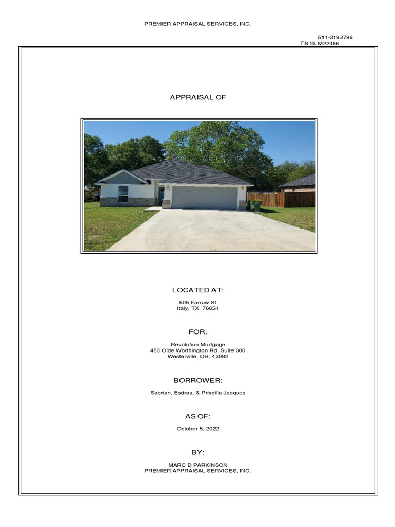 1004 Fha - 1 | PDF | Real Estate Appraisal | Basement