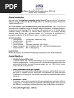 ISTQB Certified Tester - Foundation Level Syllabus v4.0-pg4 | PDF ...