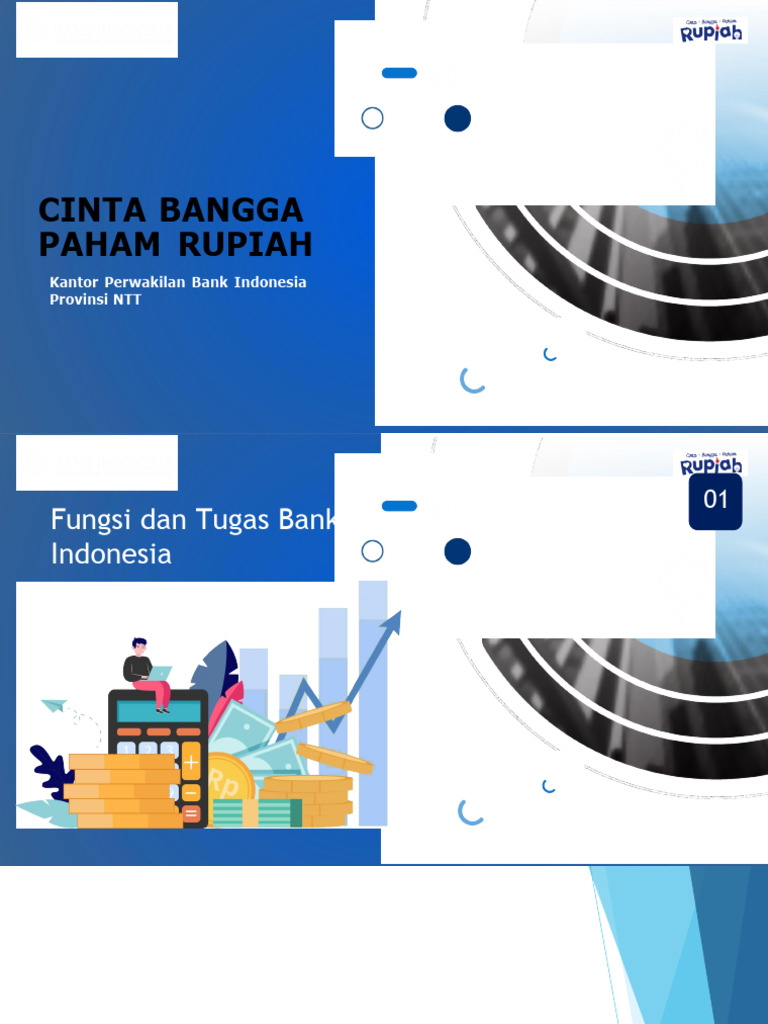 Materi Cinta Bangga Paham Rupiah - Bank Indonesia | PDF