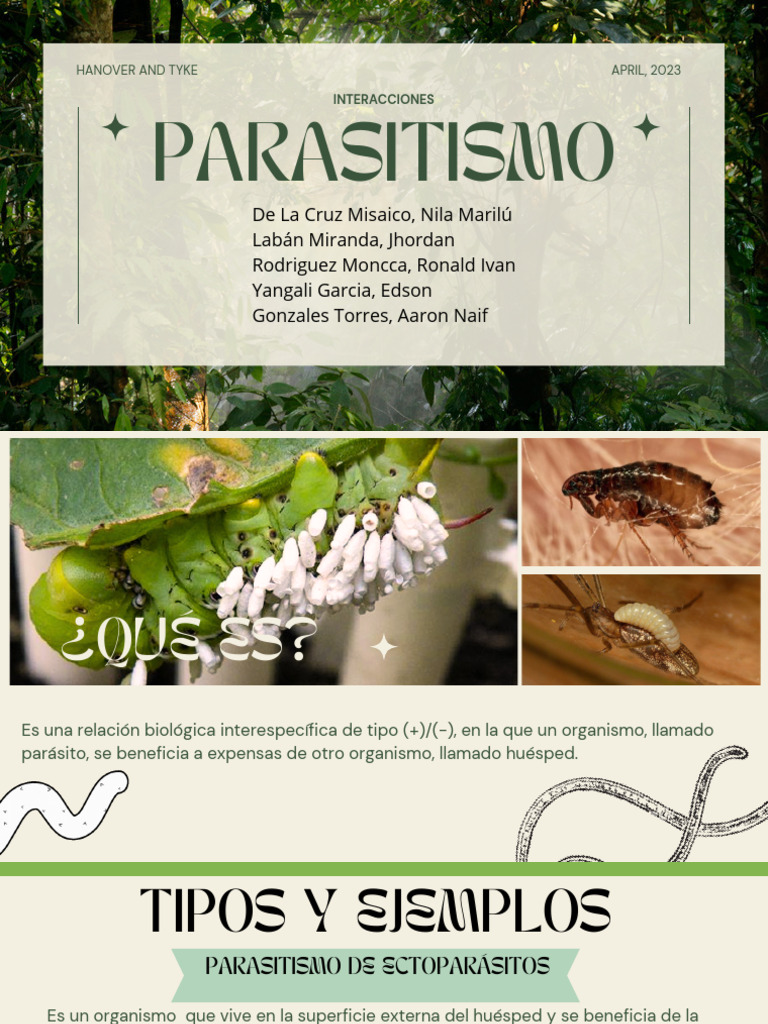 Parasitismo | PDF | Parasitismo | Biología
