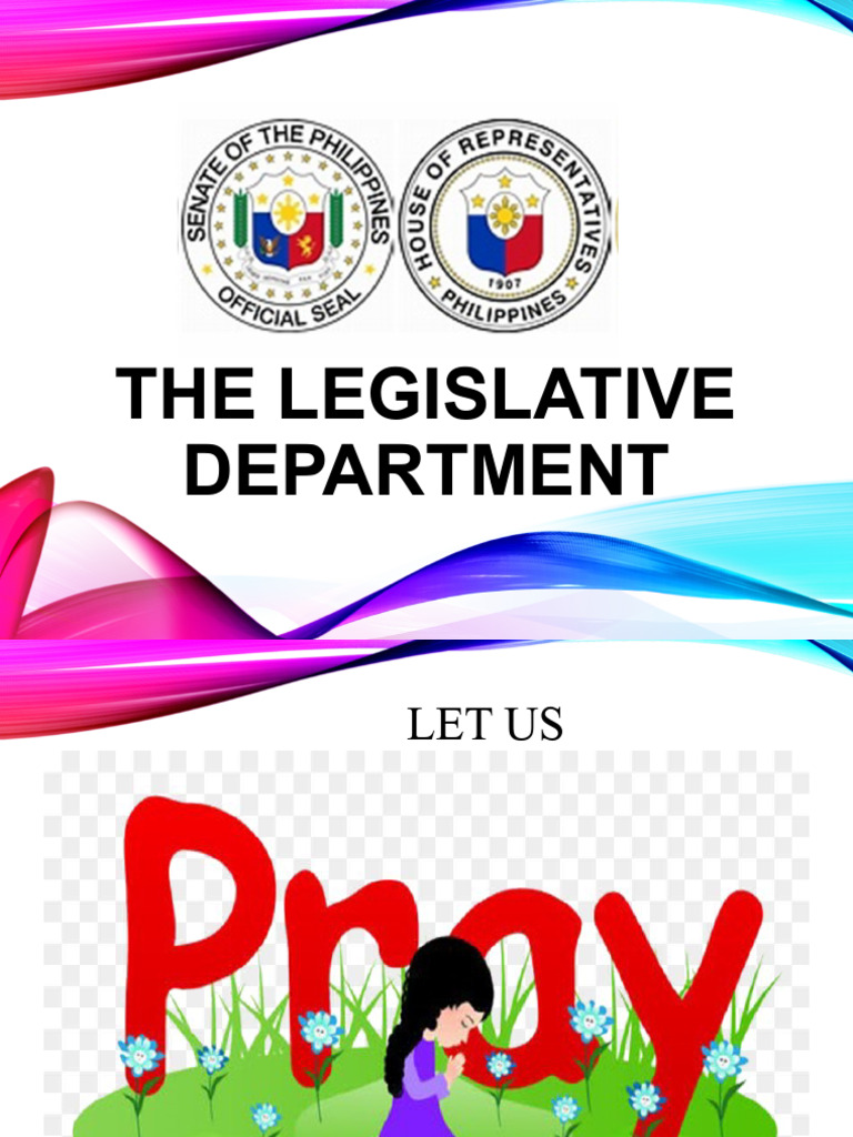 Philippine Legislative Department Overview | PDF | American Government ...