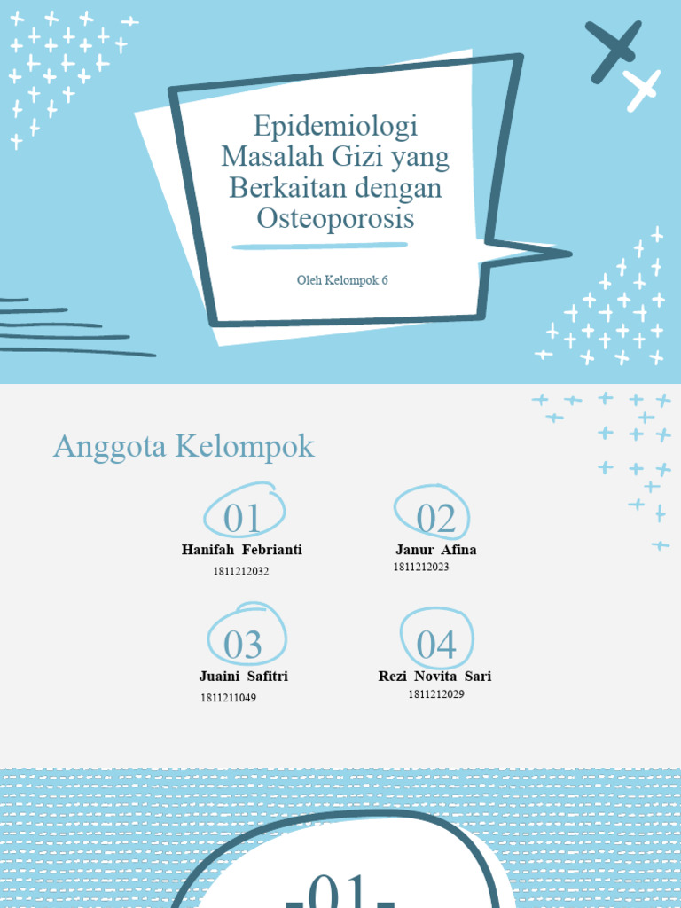 Epid Gizi KLP 6 | PDF