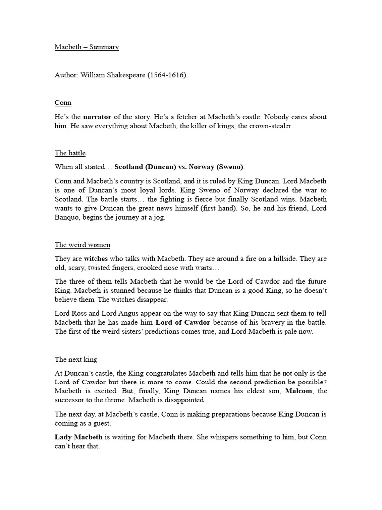 Macbeth | PDF | Macbeth