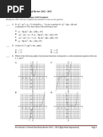 Greatest Integer Functions Worksheet | PDF | Variable (Mathematics ...