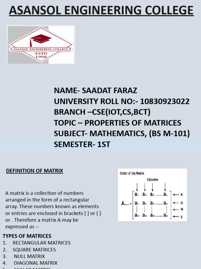 08 Matx Maths | PDF