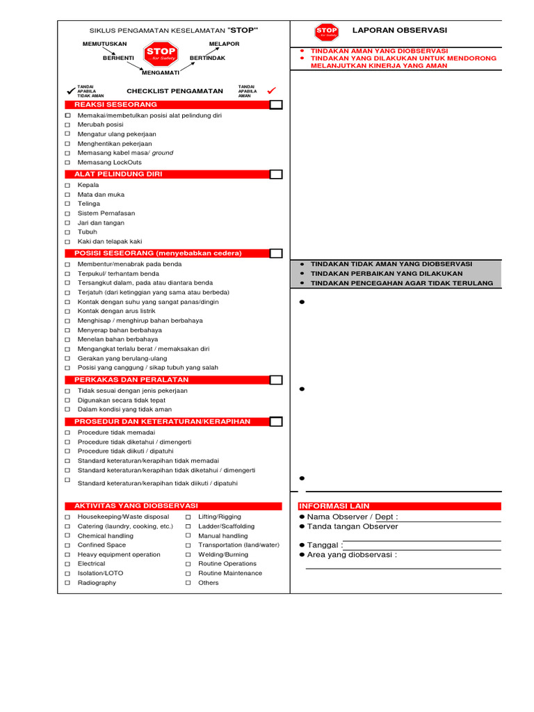 Stop Card | PDF