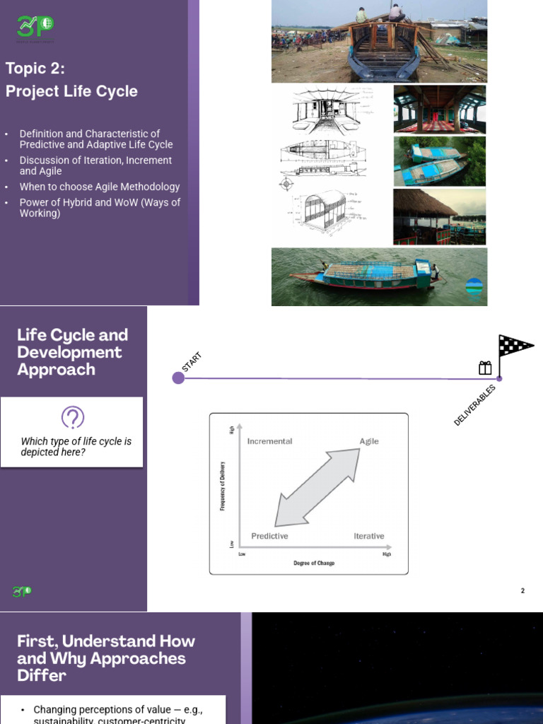 Agile and Predictive Project Life Cycles | PDF | Scrum (Software ...