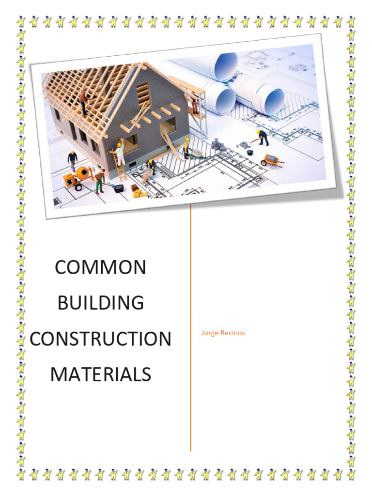 Common Construction Materials 1 | PDF | Concrete | Cement