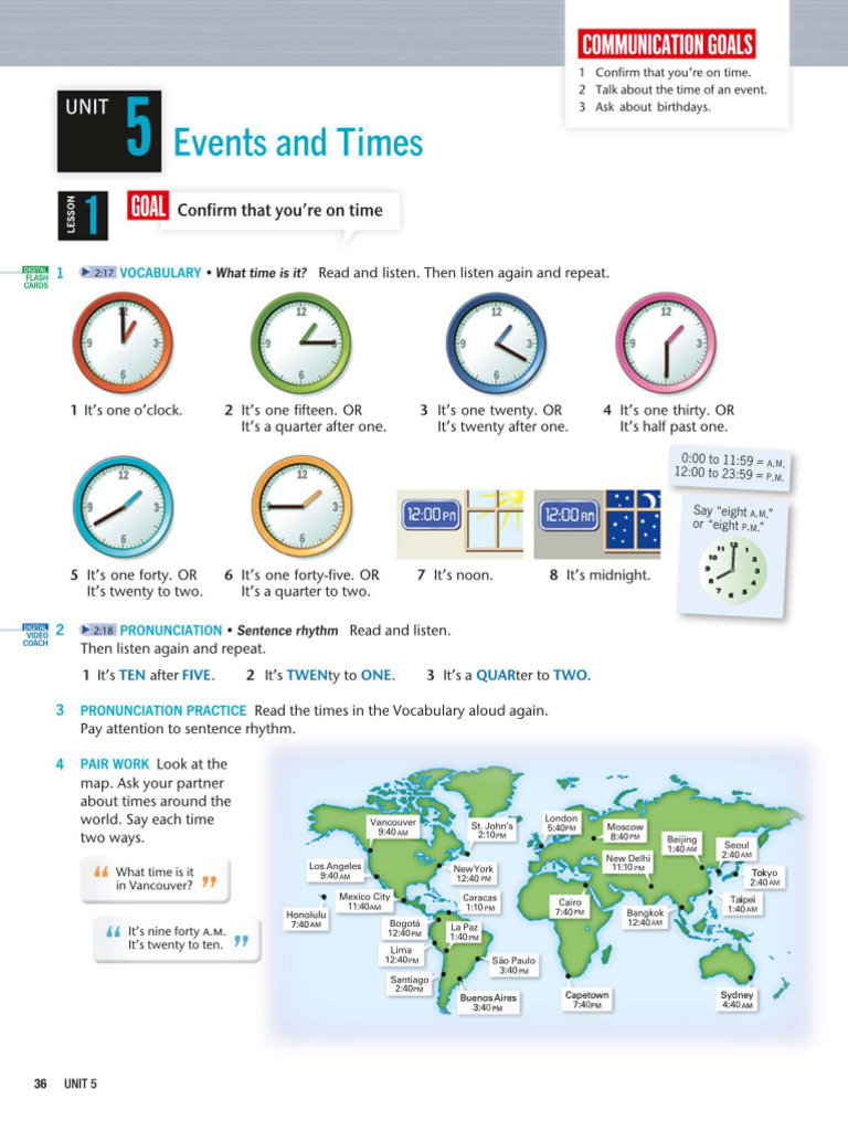 Top Notch Fundamentals - Unit 5 | PDF