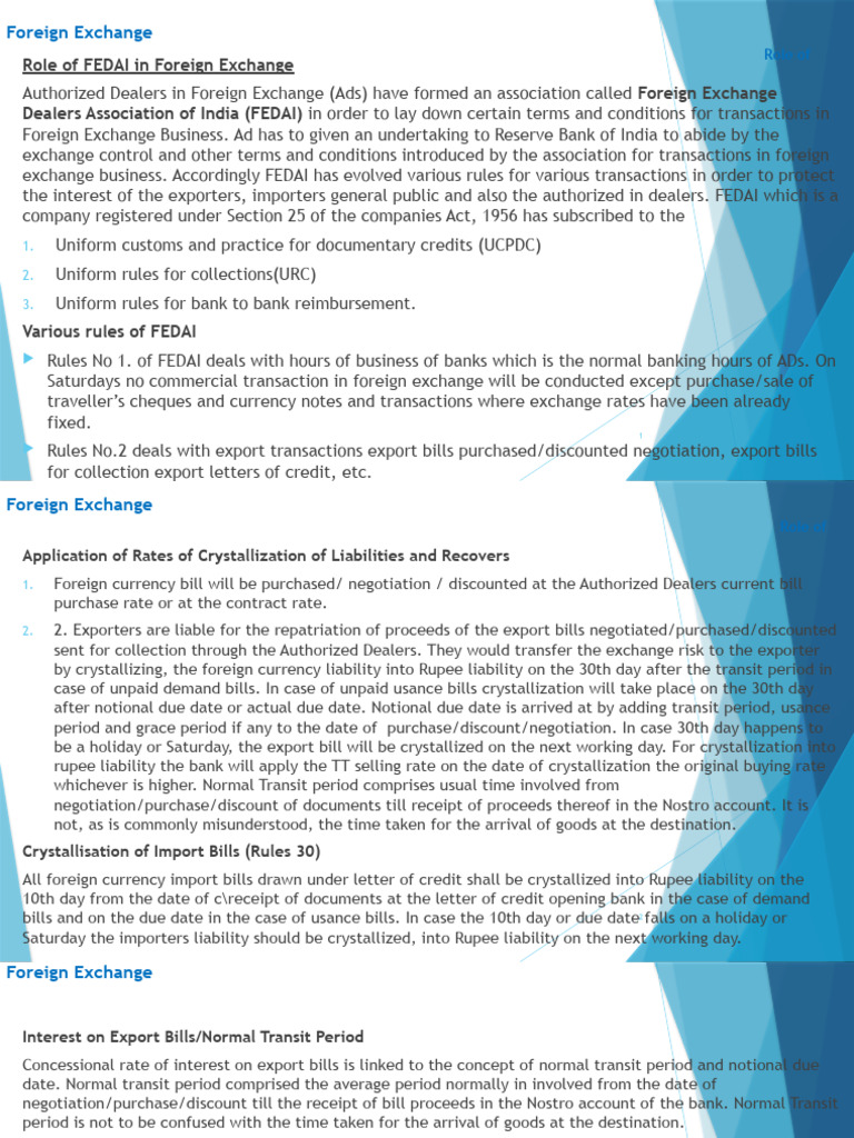 Foreign Exchange | PDF | Exports | Finance & Money Management