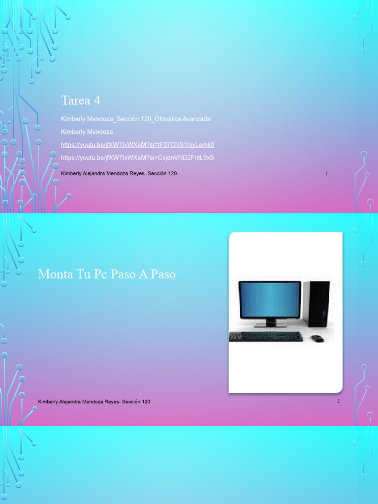 Repaso#3 PowerPoint | PDF | Hardware de la computadora | Electrónica