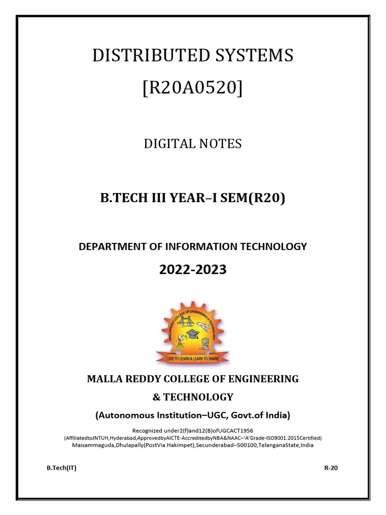 Distributed Systems | PDF | World Wide Web | Internet & Web