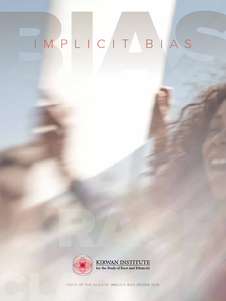 Implicit Bias 2016 KirwanReport | PDF | Bias | Thought
