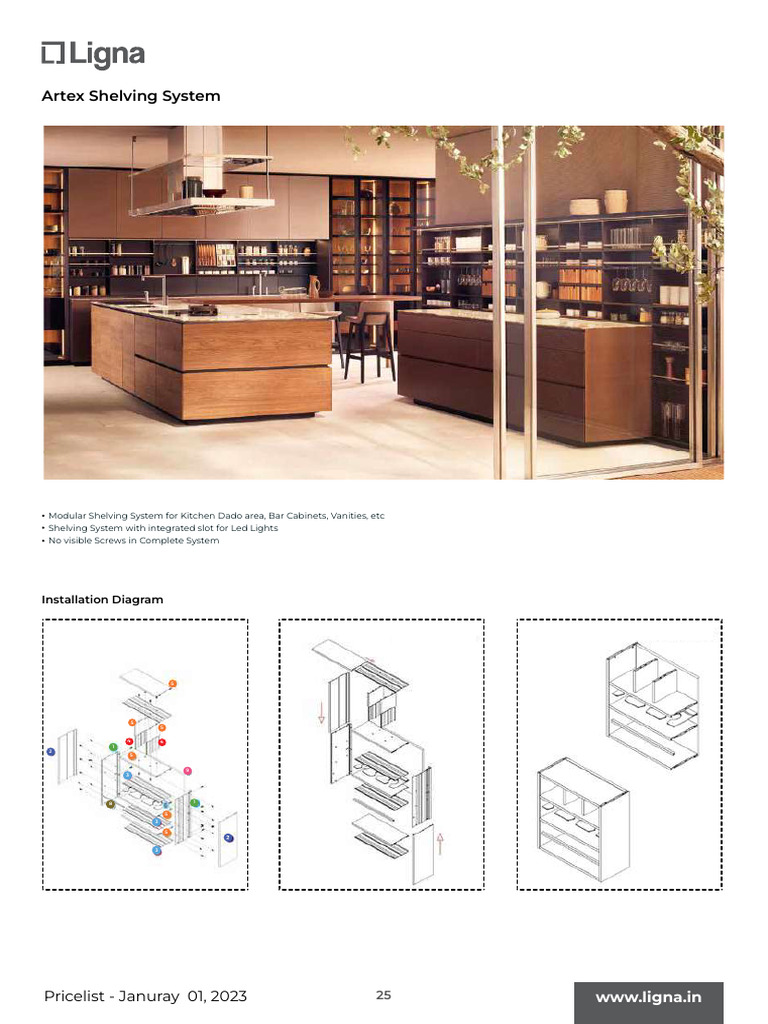 Artex Shelving System (26!12!23) | PDF