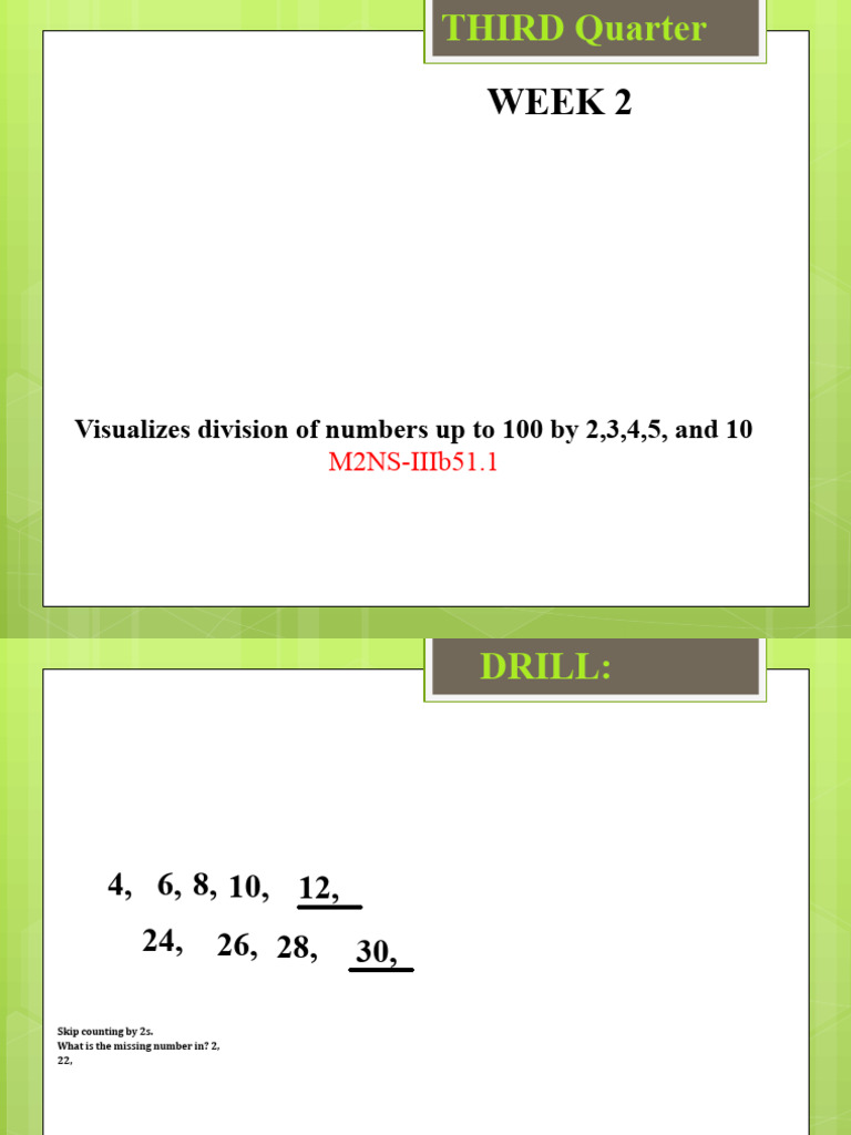 COT Math 2 Q3 W2 | Download Free PDF | Cognition | Cognitive Science