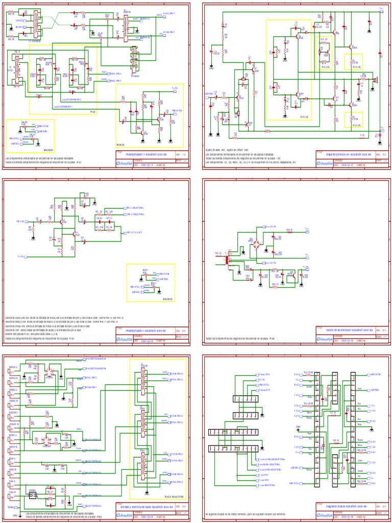 Schematic Acoustech 4000-BS V10 | PDF