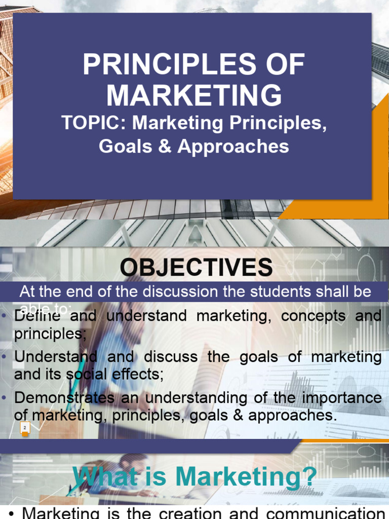 Principles of Marketing | PDF | Marketing | Sales